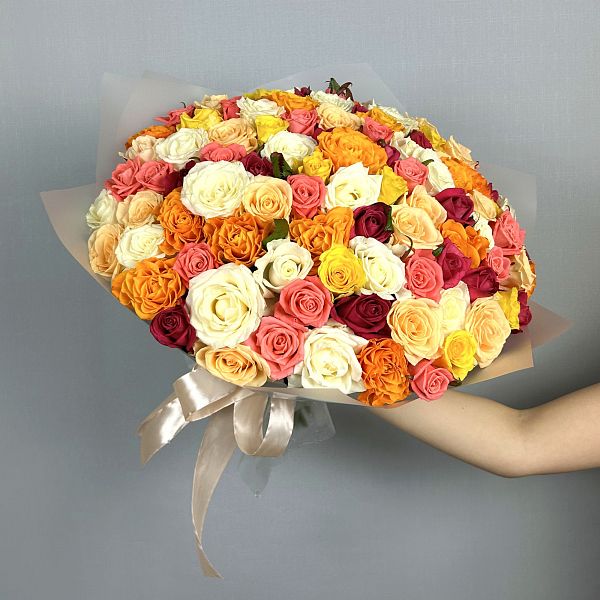 101 роза: купить в Москве недорогие букеты из 101 розы с доставкой, цены